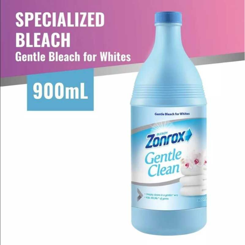 Zonrox Bleach Gentle Clean 900Ml 3 | Shopee Philippines