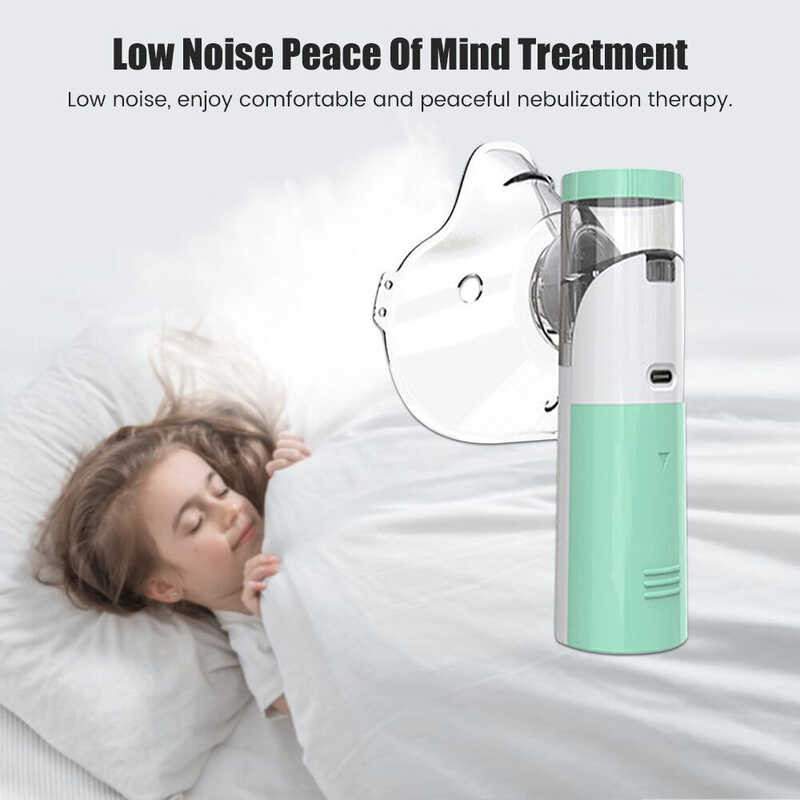 JSL - W303 Quiet And Portable Mesh Nebulizer Low Power Mini First Aid ...