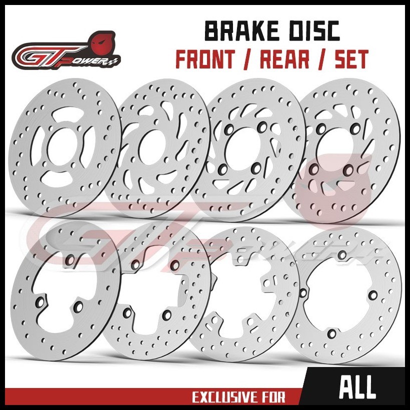 BRAKE DISC MIO / MIO M3 / CLICK / BEAT / BEAT FI / RAIDER150 / XRM125 ...