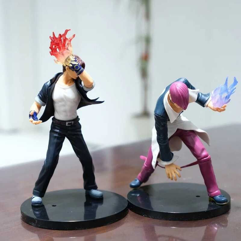 Xj The King Of Fighter 15-19Cm Kyo Kusanagi Iori Yagami Hot Battle ...