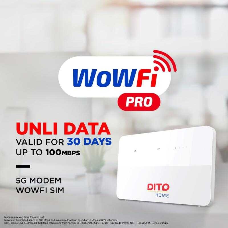 DITO Wowfi 5G Prepaid Starter Kit E88 | Shopee Philippines