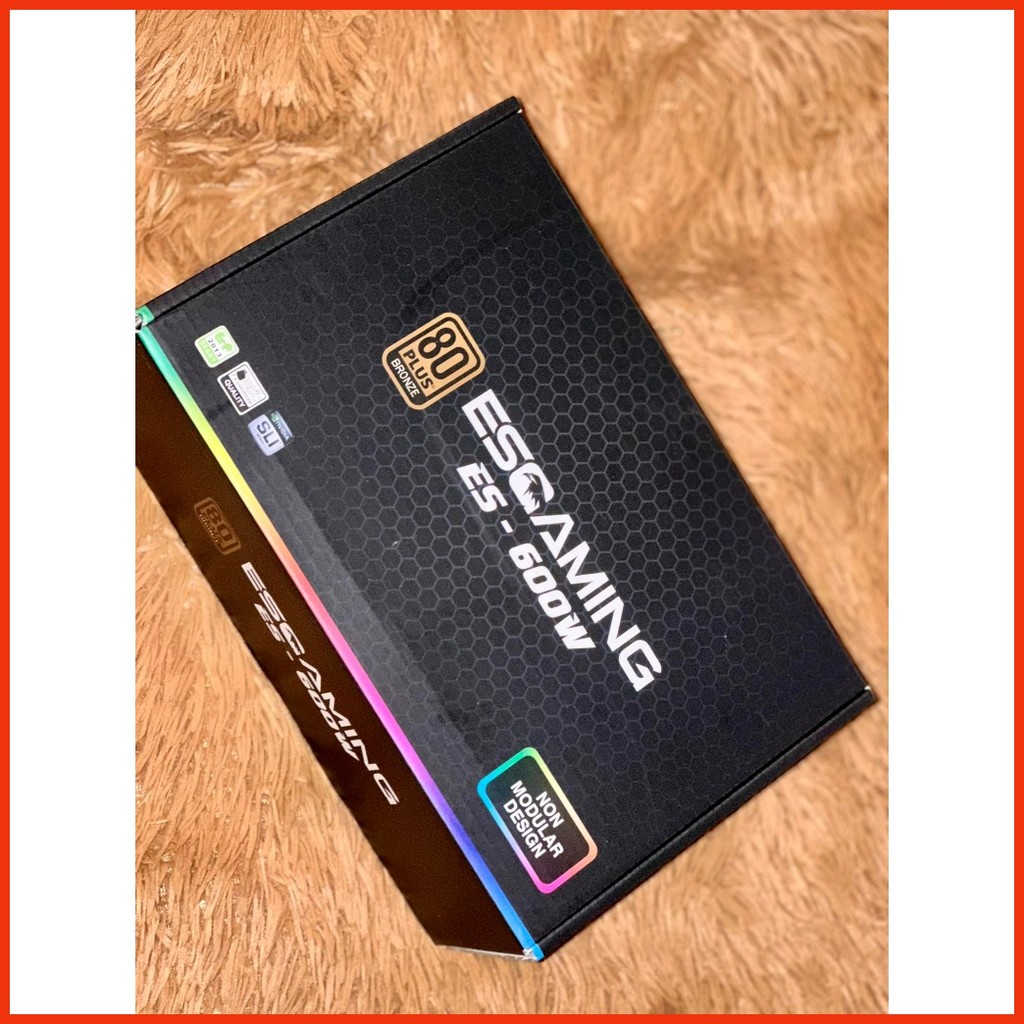 Esgaming Truerated Power Supply 80+Bronze 600w | Shopee Philippines