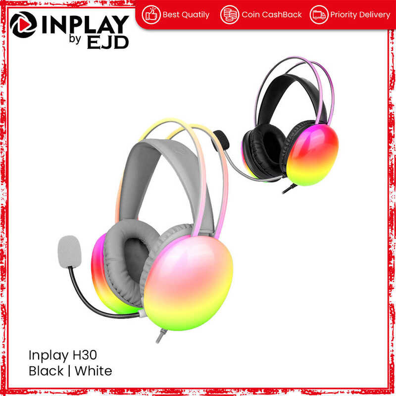 Inplay H30 RGB Headset Inplay By EJD | Shopee Philippines
