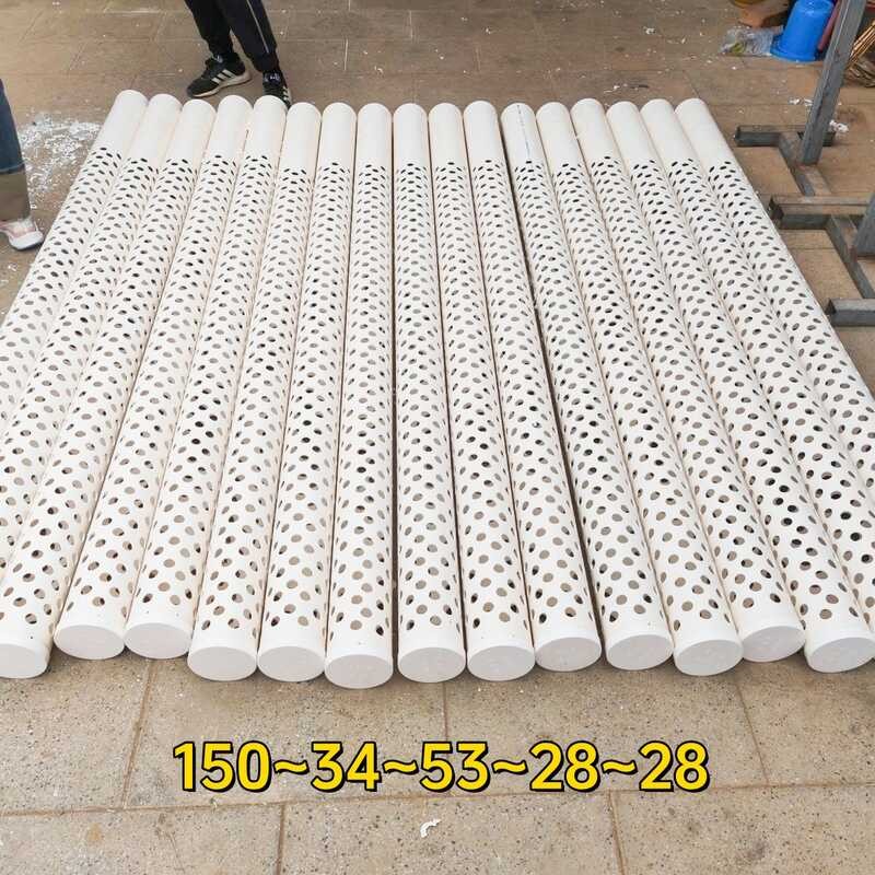 3 PVC Perforated Pipe 75 Drainage Pipe 110 Permeable Pipe Perforated ...