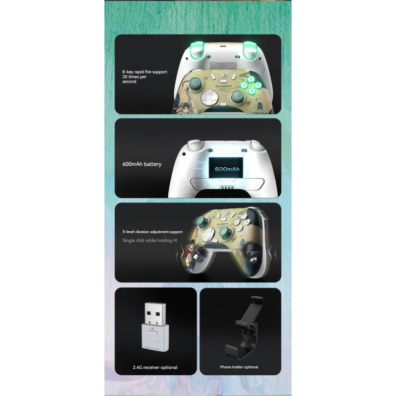 GAMESIR Co branded controller Xianjian Qixia Chuanling Snake wireless ...