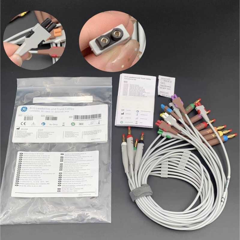 GE Original 5000 Series ECG Machine ECG Lead Cable Splitter 10 Leads 12 ...