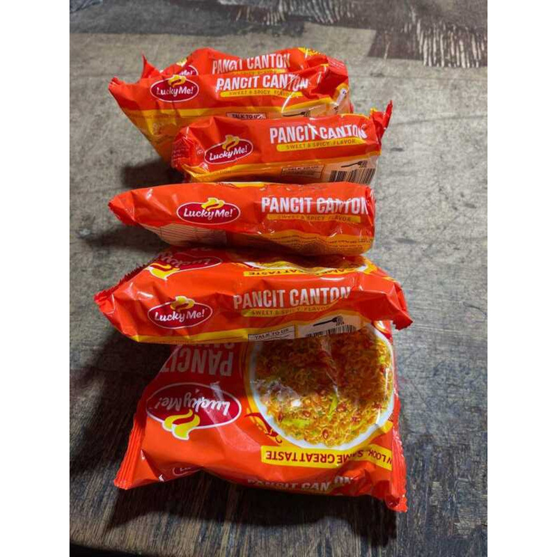 1 Lucky Me Pancit Canton Sweet & Spicy 80 Grams 6Pcs | Shopee Philippines