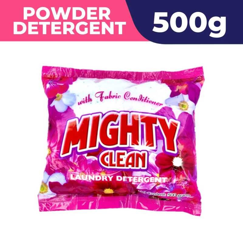 Mighty Clean Detergent Floral Blossom - Powder (Pink) 500 GRAMS B5d11 ...
