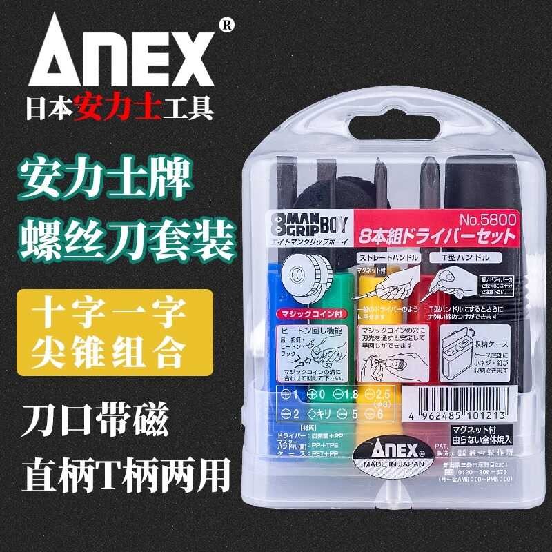 Japanese Screwdriver Phillips Flathead Pointed Cone Straight T Handle ...
