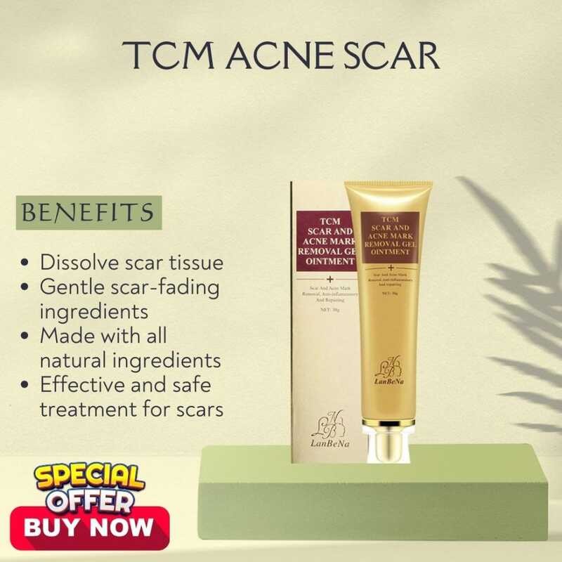 Lanbena TCM Scar Removal Gel An Acne Mark Healing Ointment For Skin ...
