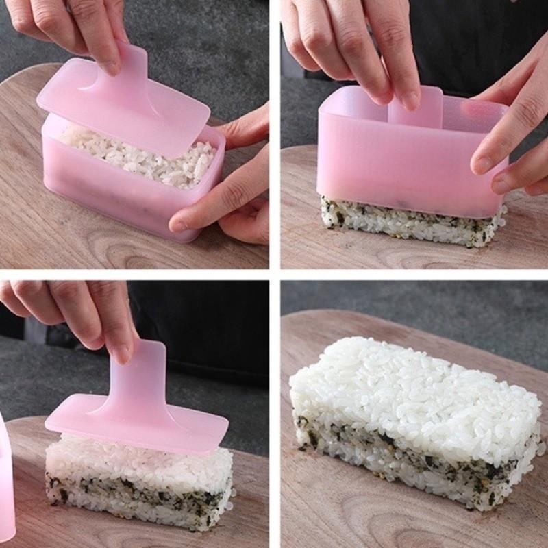 DIY Sushi Mold Musubi Maker Onigiri Mold Box PP Material Kids Rice ...