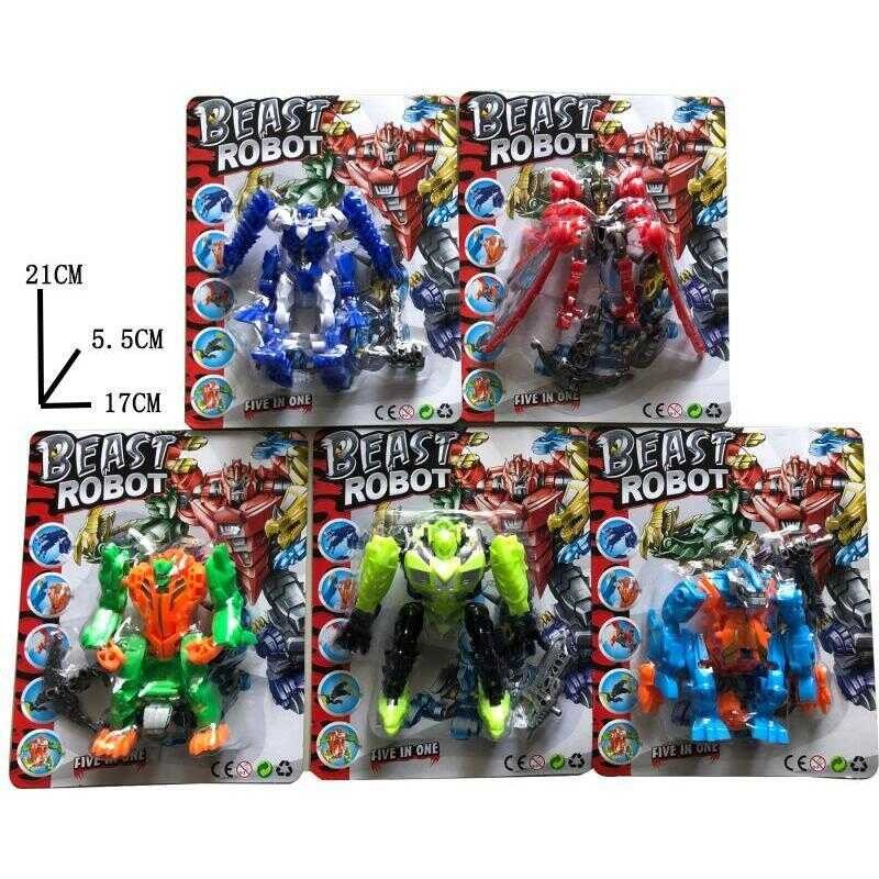 Robot Toys Transformation Model Set Boys Deformation God | Shopee ...