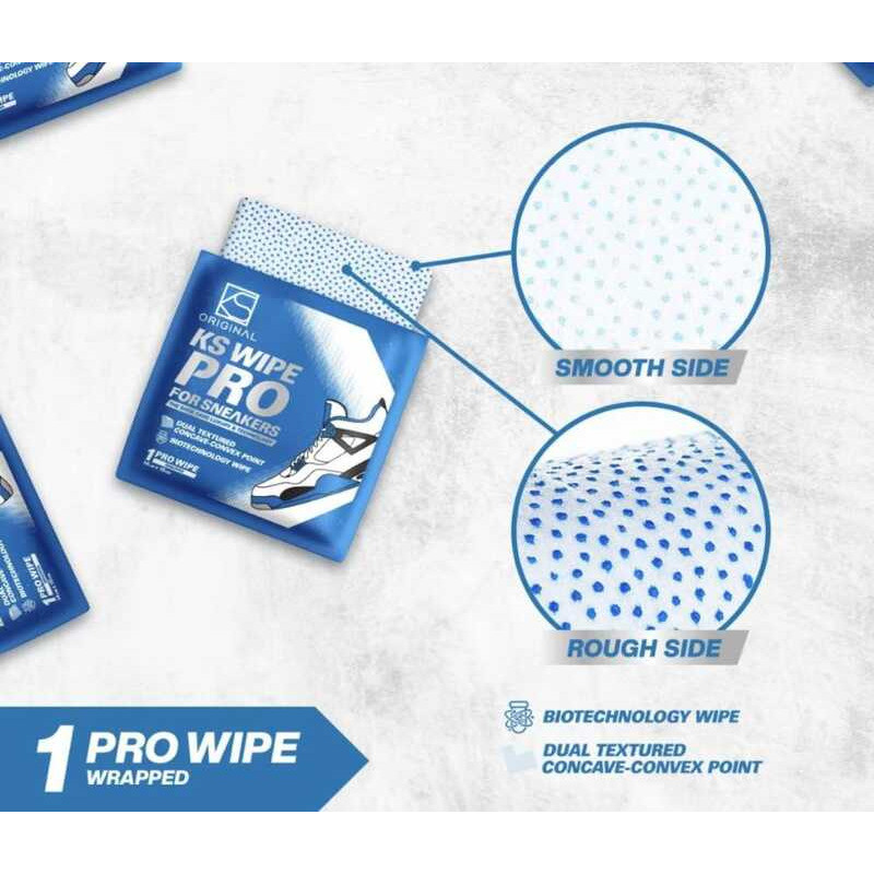 PRO TRIAL PACK KS ORIGINAL SHOE WIPES CLEANING TOOL | Shopee Philippines