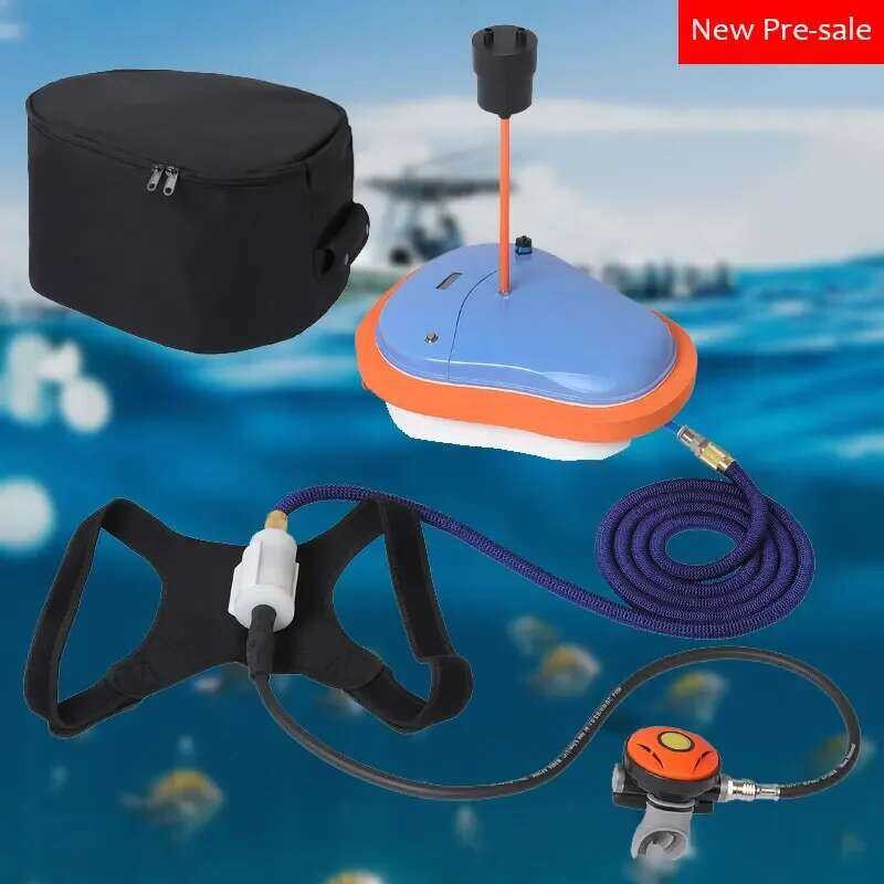 W Scuba Gear Regulator Oxygen Portable Device Underwater Breathing ...