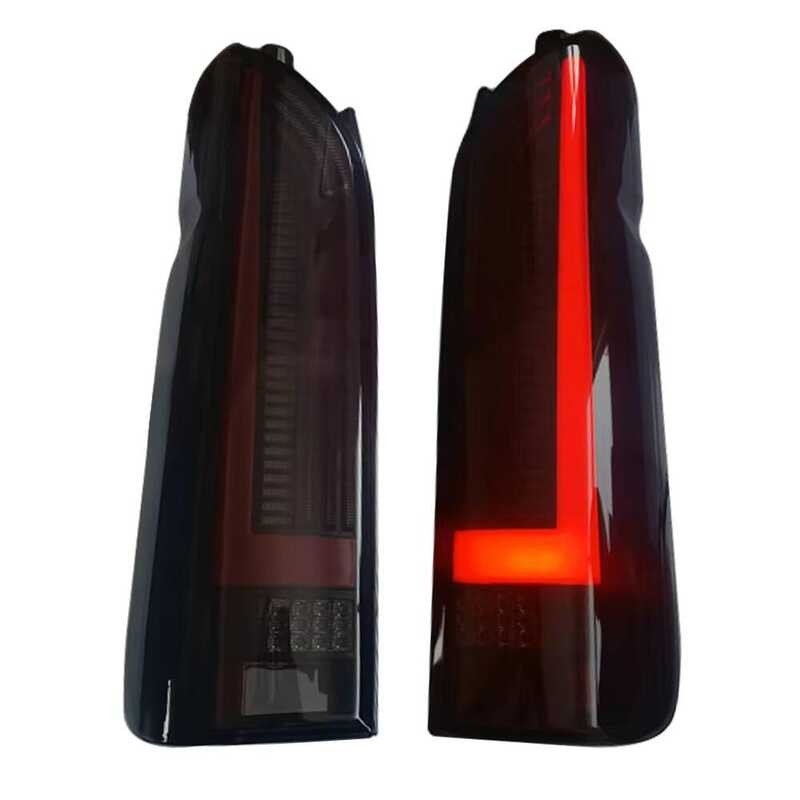 SUNLOP Body Parts#4228 HIACE 200 Tail Black Kdh200 Backlight Hiace Car ...