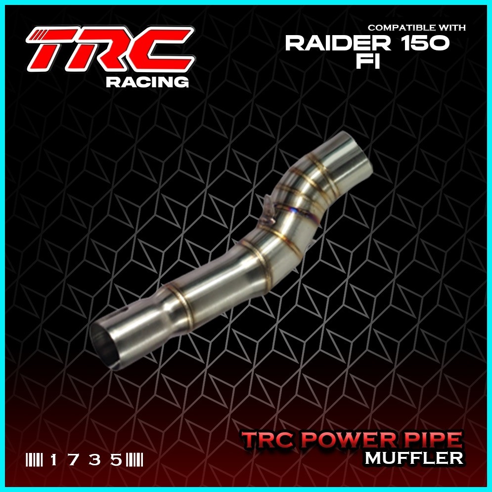 TRC Racing Raider 150 FI Power Pipe Muffler Exhaust 1735 | Shopee ...