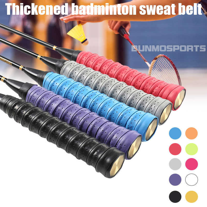 Badminton Tape Wrapped Belt Hand Rubbe Tennis Grip Sweat-Absorbent Padel Racket Anti Slip 337 ...
