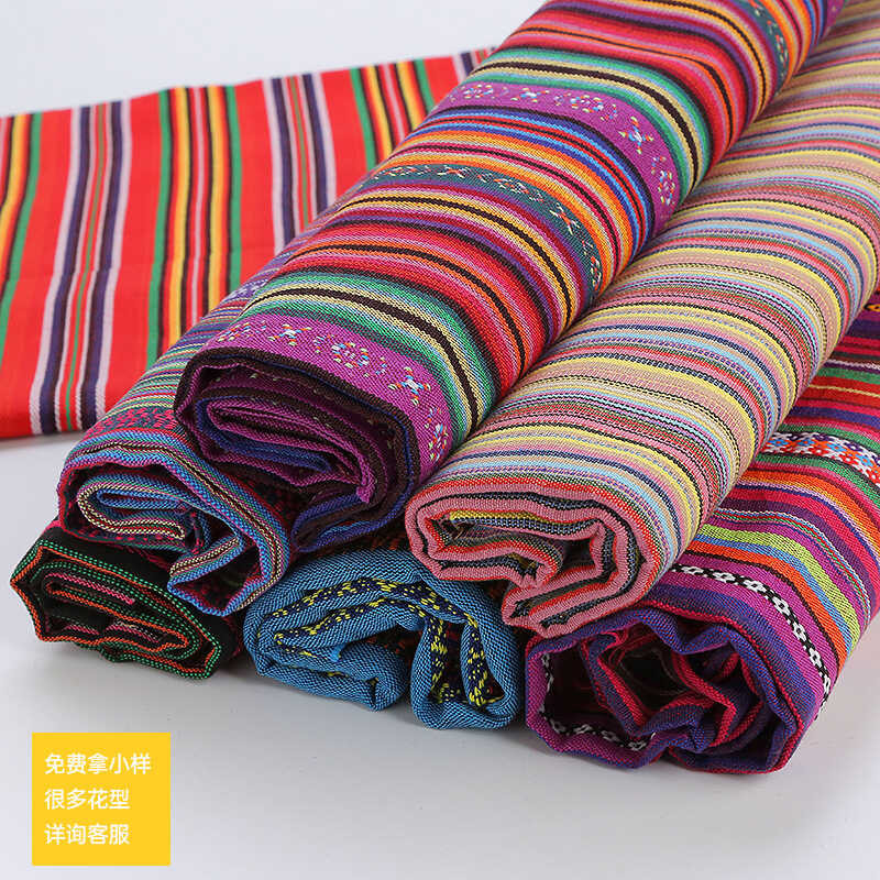 Ethnic Style Yunnan Hotel Bar Tablecloth Sofa Cloth Curtain Cloth ...
