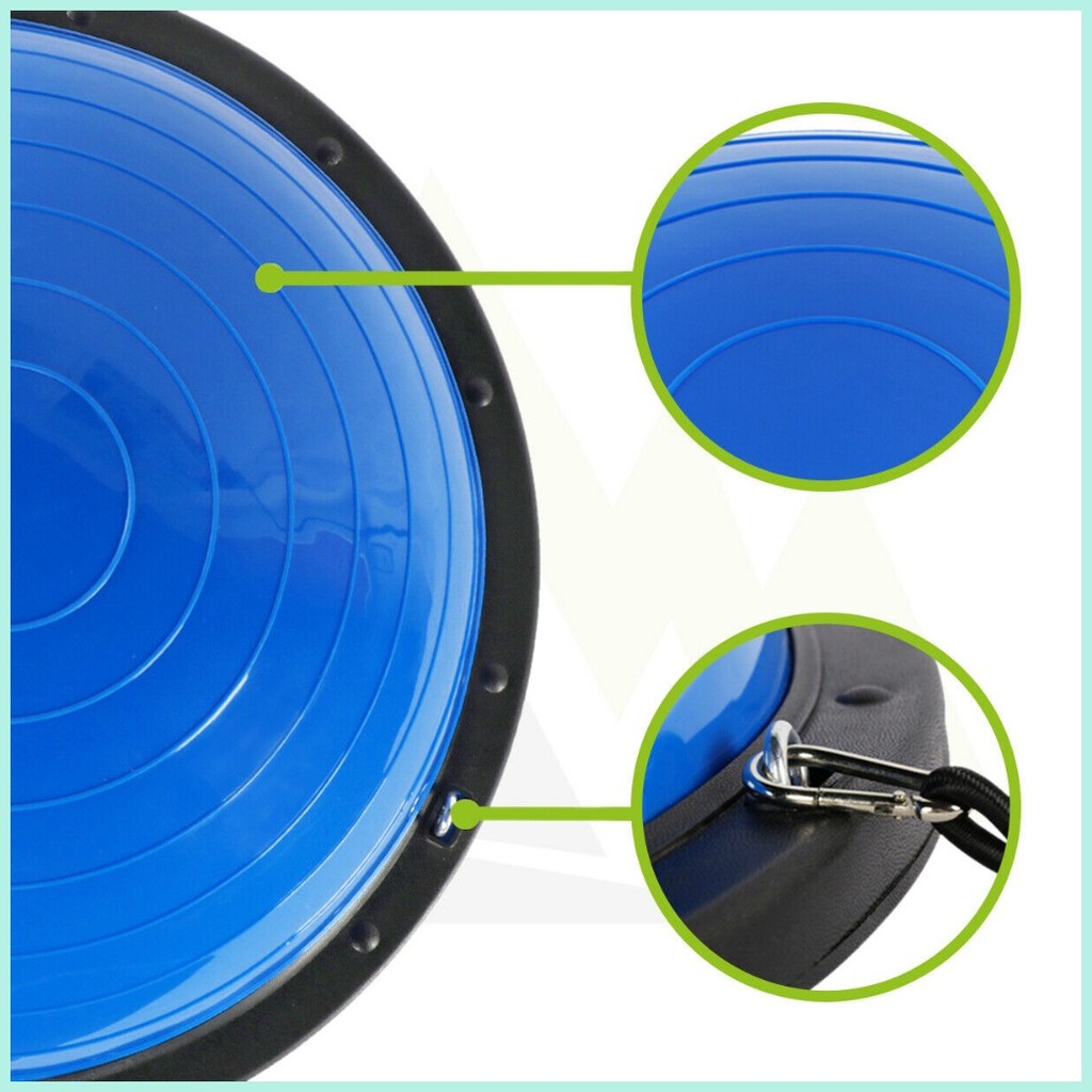 AMEI Ball Fitness Anti Burst Exercise Equipment Half Bosu Ball Fitness ...