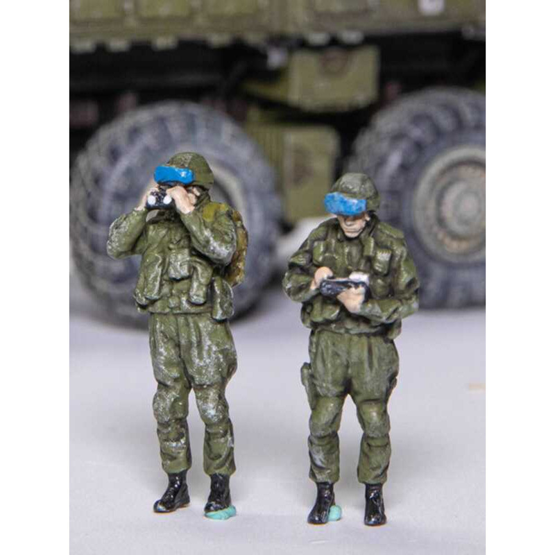 7 AM Russian Battlefield Observation And Recording Personnel Artillery ...