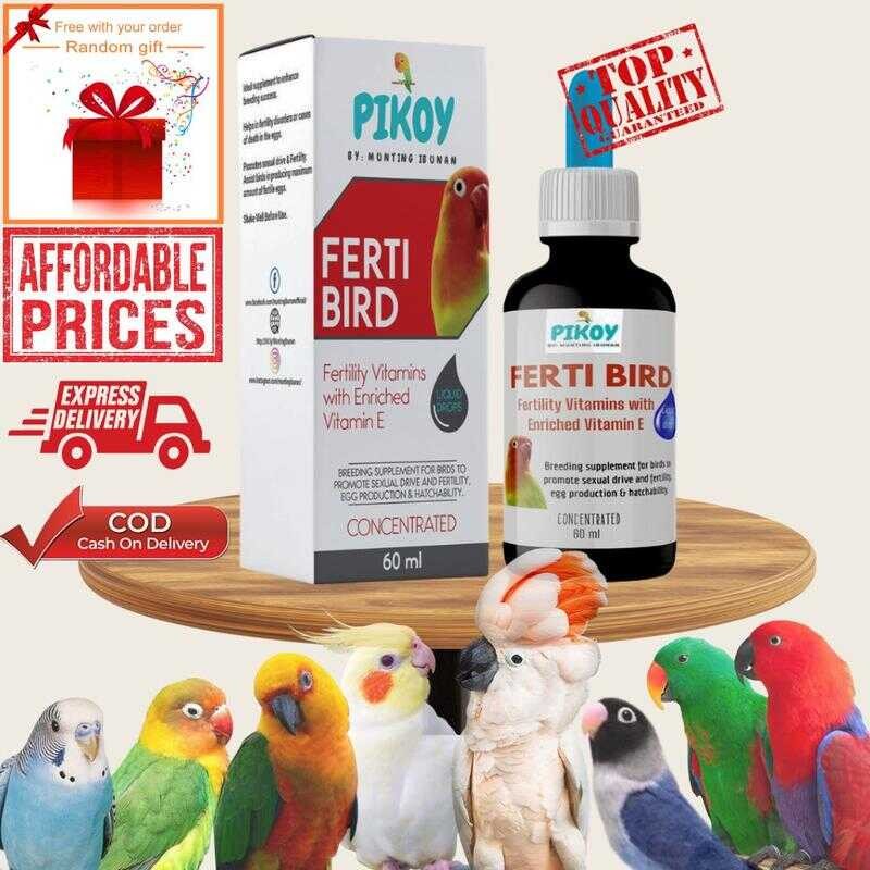Ferti Bird Liquid Fertility Vitamin Drops For Birds By Pikoy Munting ...