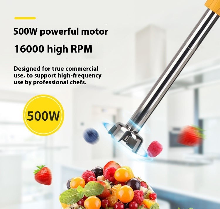 Immersion Blender Commercial Handheld Mixer Fixed/ Variable Speed ...