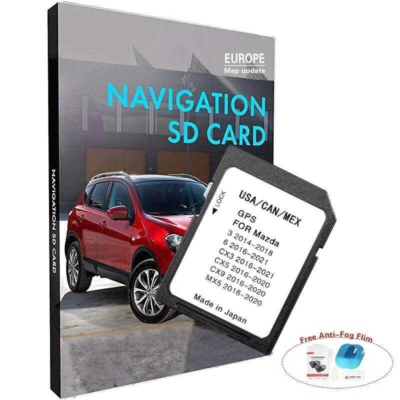 ewest 2022 Update Maps Version Navigation SD GPS Card America Canada ...