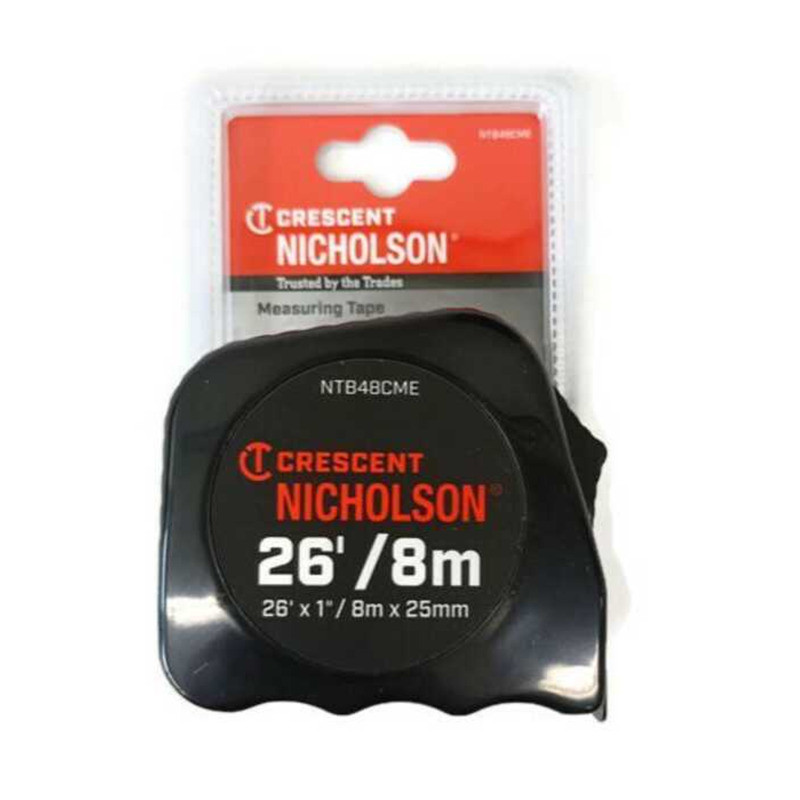 Crescent Nicholson Tape Measure 8 Meters (Black) | Shopee Philippines