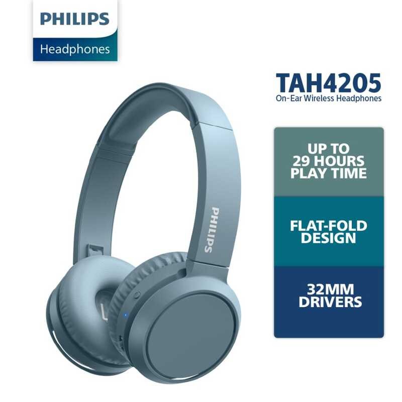 Philips Tah4205 On-Ear Wireless Headphones 799 | Shopee Philippines