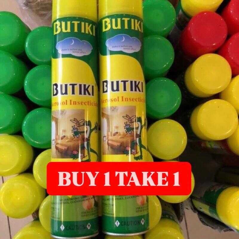 BUY 1 TAKE BUTIKI Water Based Multi Insect Killer Spray 750Ml - Kills ...