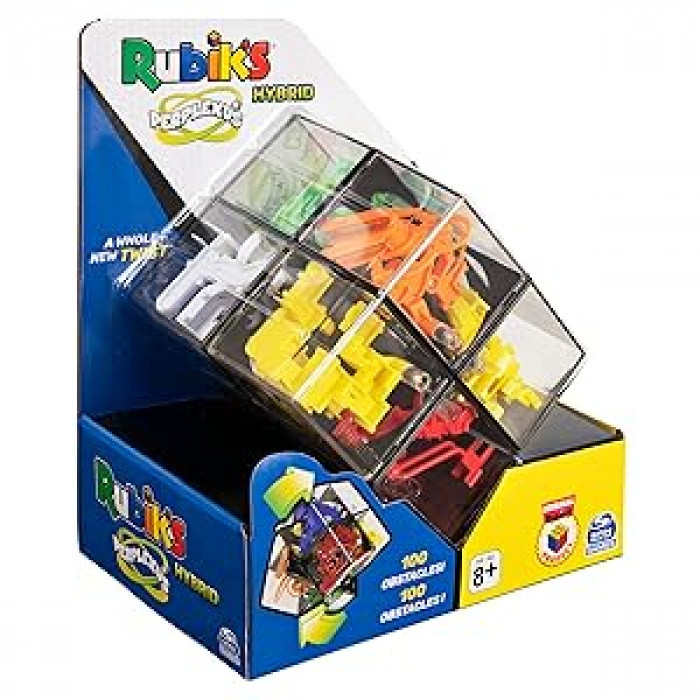 3-in-1 Hybrid Puzzle Fun! Rubik's Perplexus 2x2 Gravity Maze, Combines ...