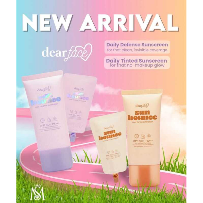 DEAR FACE SUN BOUNCE Tinted And Defense Sunscreen 3C | Shopee Philippines