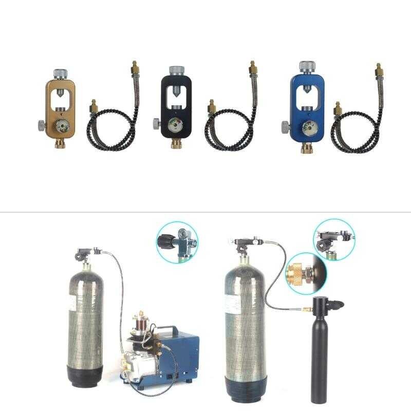 Tanks Diving Oxygen Refill Adapter Scubas Cylinder Regulator Fill ...