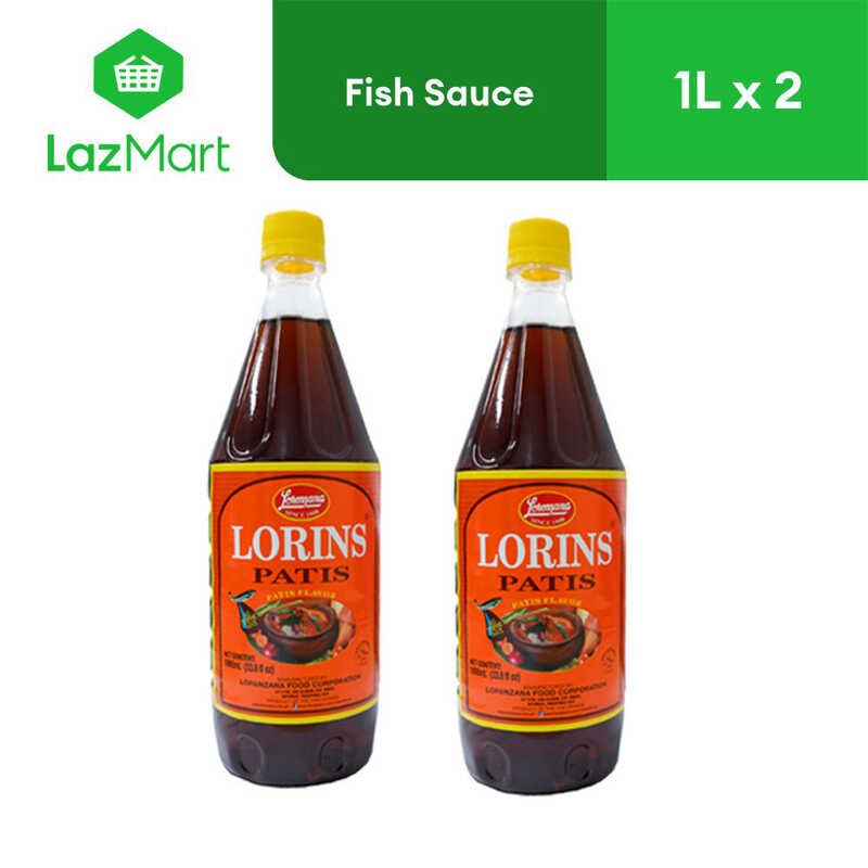 Lorins Patis Flavor 1L - Pack Of 2 A07 | Shopee Philippines
