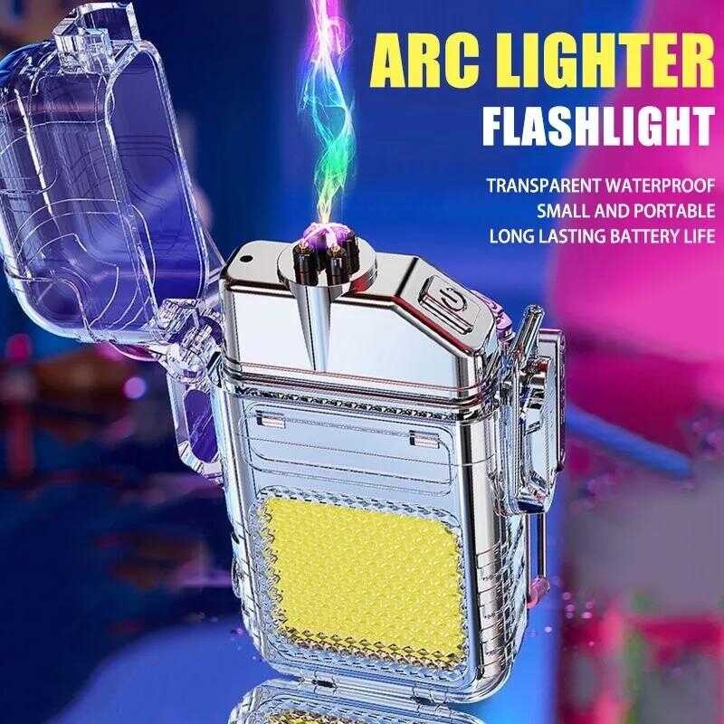 Portable Arc Lgniter Flashlight And Waterproof Rechargeable Lighter ...