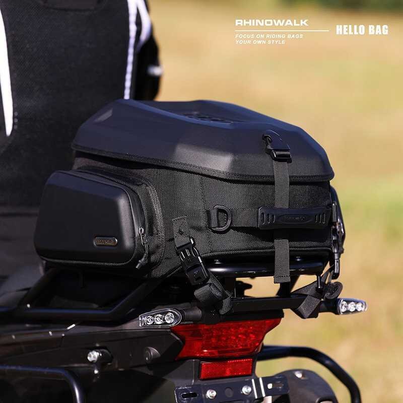 Y Riding Rack Pannier Touring Rear Seat Motorcycle Hard Shell | Shopee ...