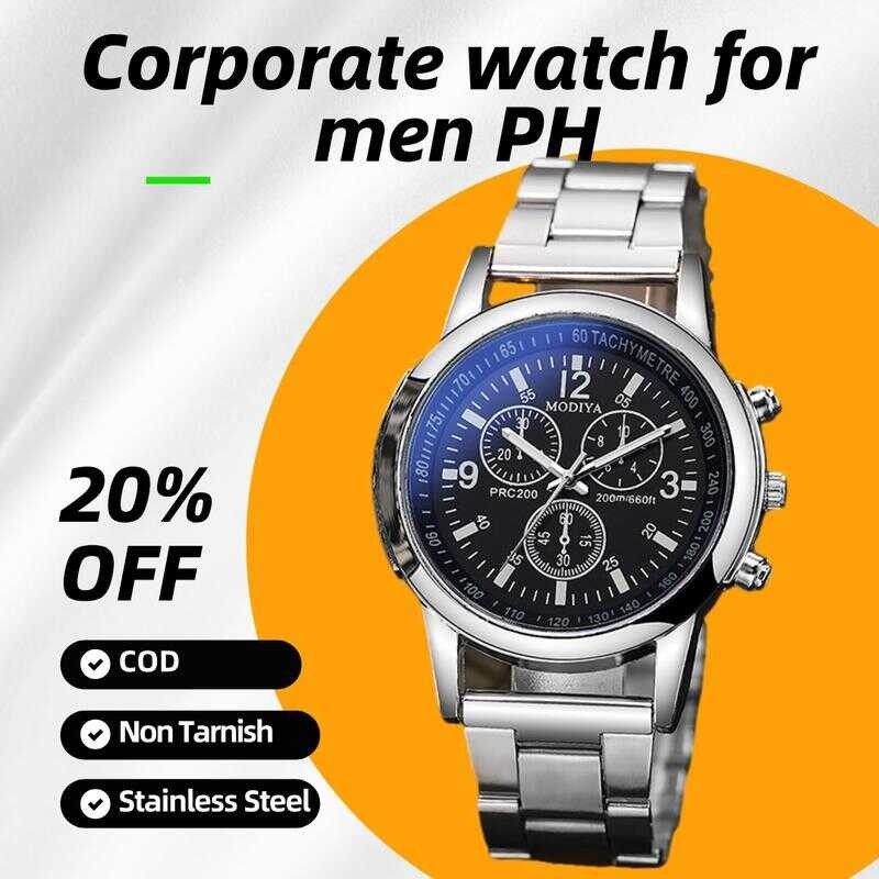 Men's Stainless Steel Analog Watch | Japanese Quartz Movement 7K+ Sold ...