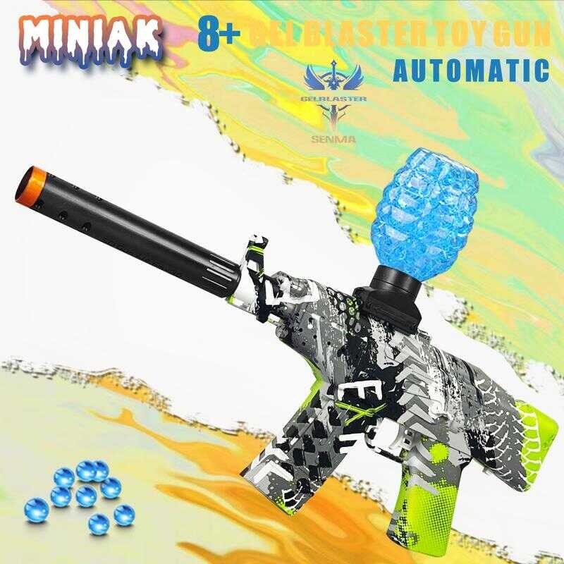 SENMA Electric Gel Blasters Toys For Kids Automatic Graffiti Style With ...