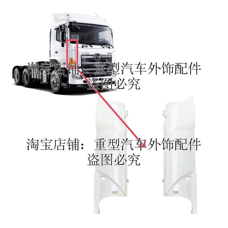 kitchen knives GAC Hino 700 Heavy Truck Sand Board Corner Guard ...