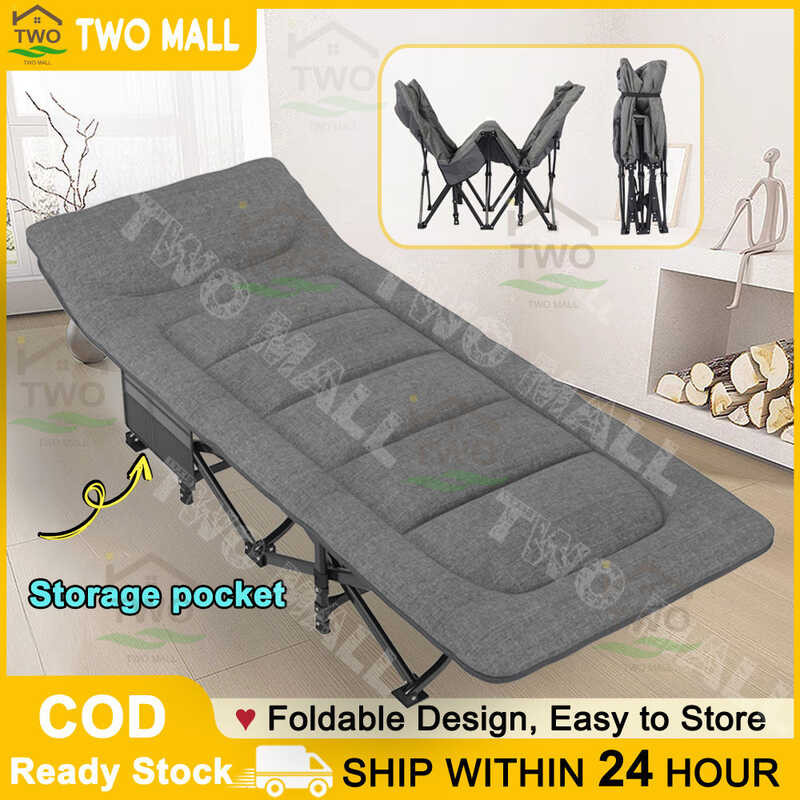 Portable Folding Bed For Adults With Mattress And Pillow Lightweight ...