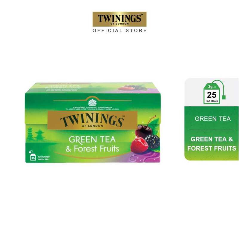 Twinings Green Tea & Forest Fruits 25S 3 97B51 0D | Shopee Philippines