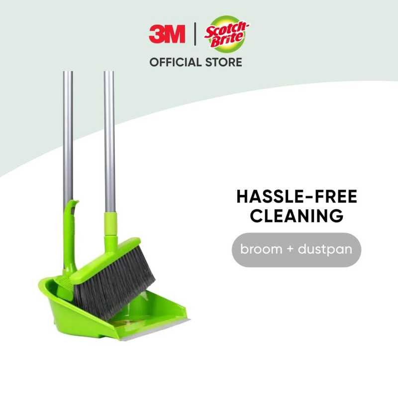 3M™ Scotch Brite® Broom With Dustpan 1 Set 305 | Shopee Philippines