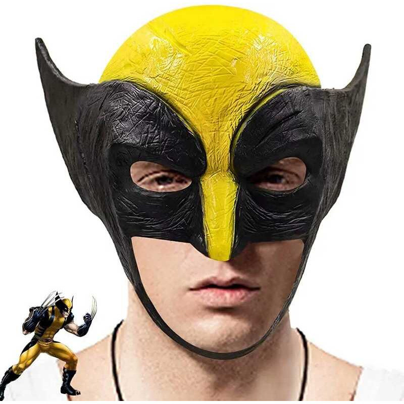 Woerine Bulex James Howlett Latex Half Face Mask Movie Cosplay ...