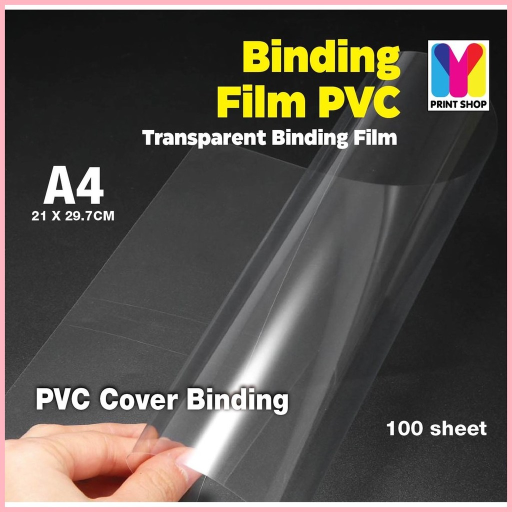 PVC Binding Cover A4 A3 Plastic Cover PVC Rigid Sheet 10 / 25 Sheets ...
