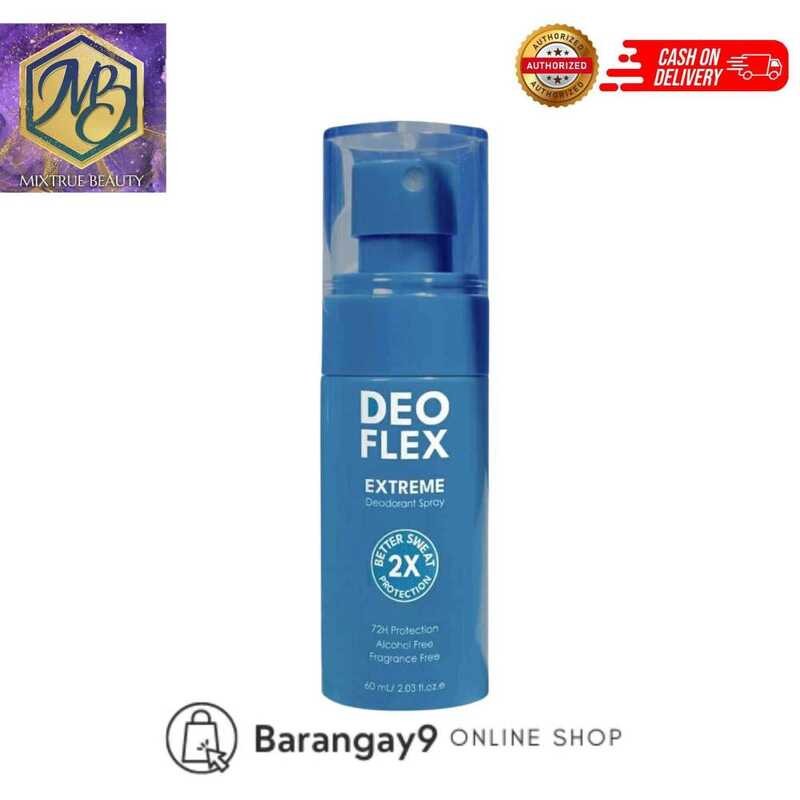 Deoflex Extreme Underarm Whole Body Fragrance Fee Deodorant Spray ...