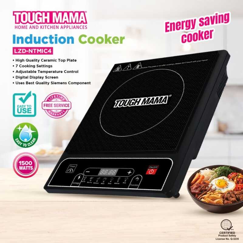Tough Mama Lzd-Ntmic4 Ceramic Induction Cooker Digital Display Screen ...