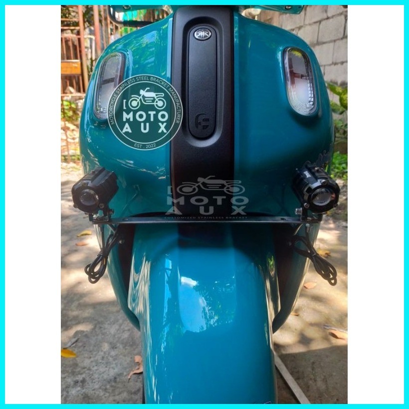 Fazzio 125 Stainless Mini Driving Light Bracket Heavy Duty | Shopee ...