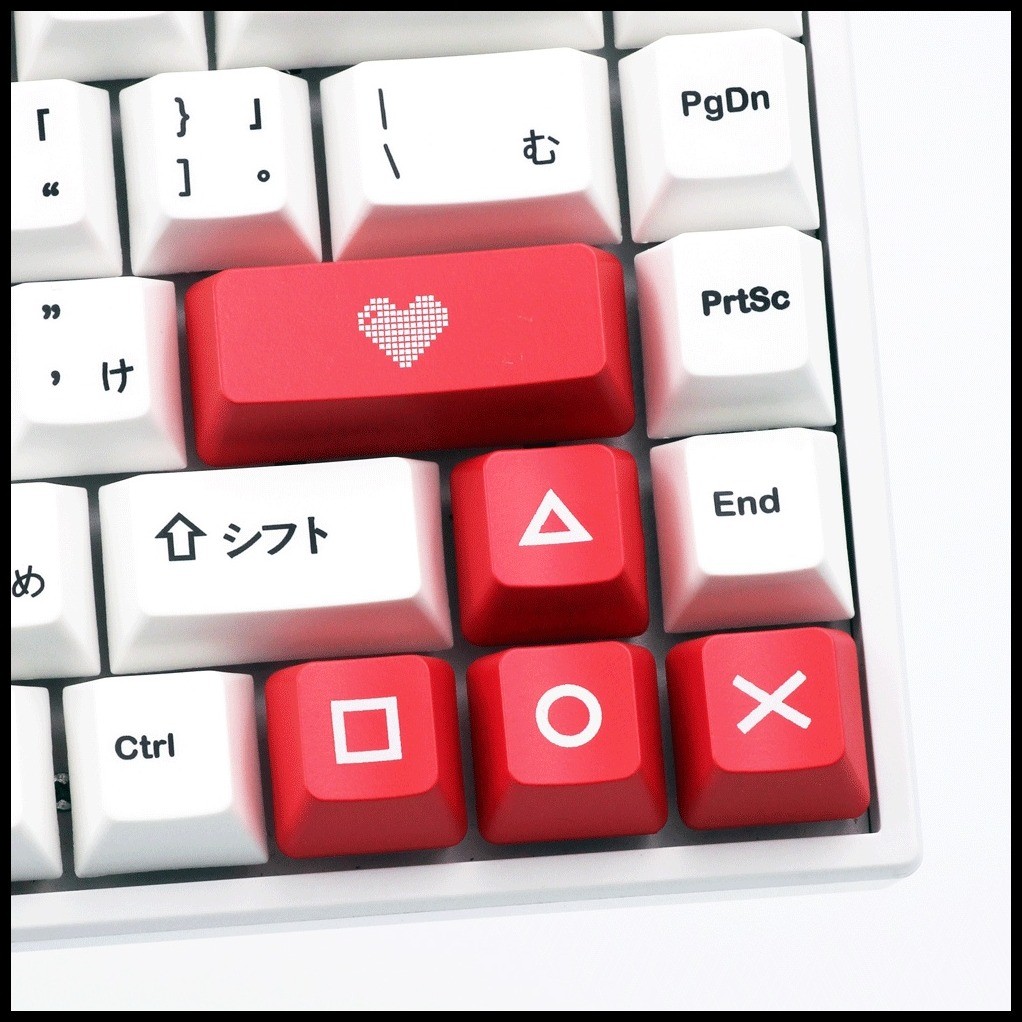 RK ROYAL KLUDGE 4pcs Mechanical Keyboard Abs Translucent Keycap ...