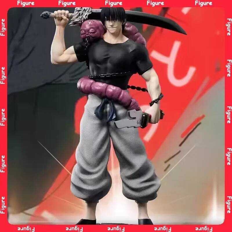 Xj 21.5Cm Anime Toji Figure GK Jujutsu Kaisen Fig King Ortist Fushiguro ...
