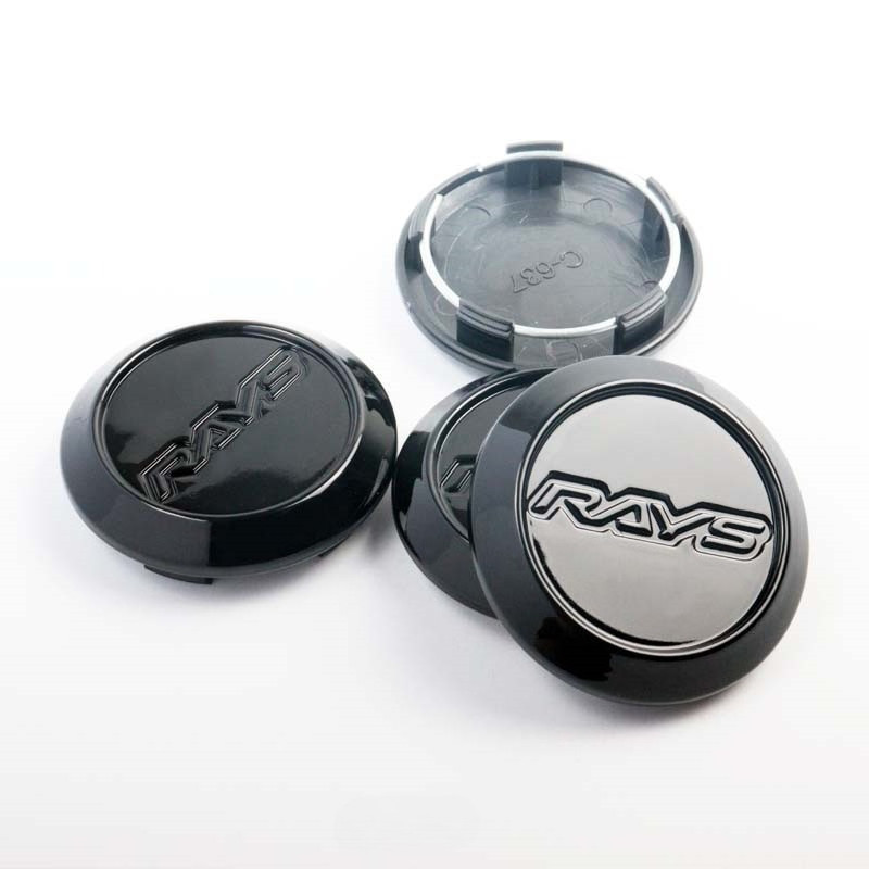 4pcs 65mm volk racing car wheel center caps rays racing wheel caps for ...